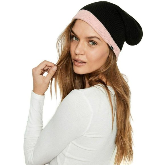 Victoria's Secret | Accessories | Victorias Secret Reversible Beanie ...